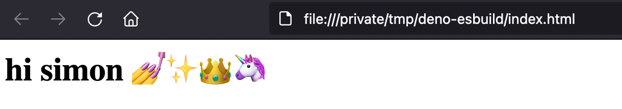 using esbuild to package a deno package for the browser - llimllib notes